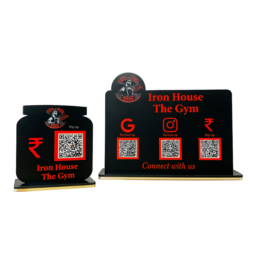 Black Premium Bundle Standee 1 set of 2 standee – Bharattapp