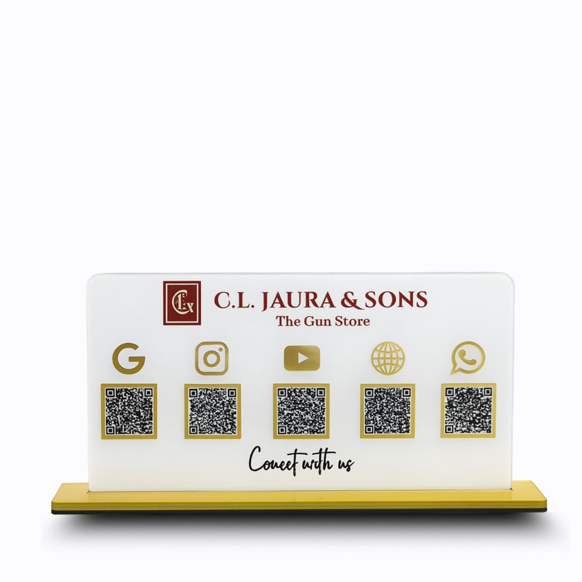 5QR Premium Standee - Landscape – Bharattapp